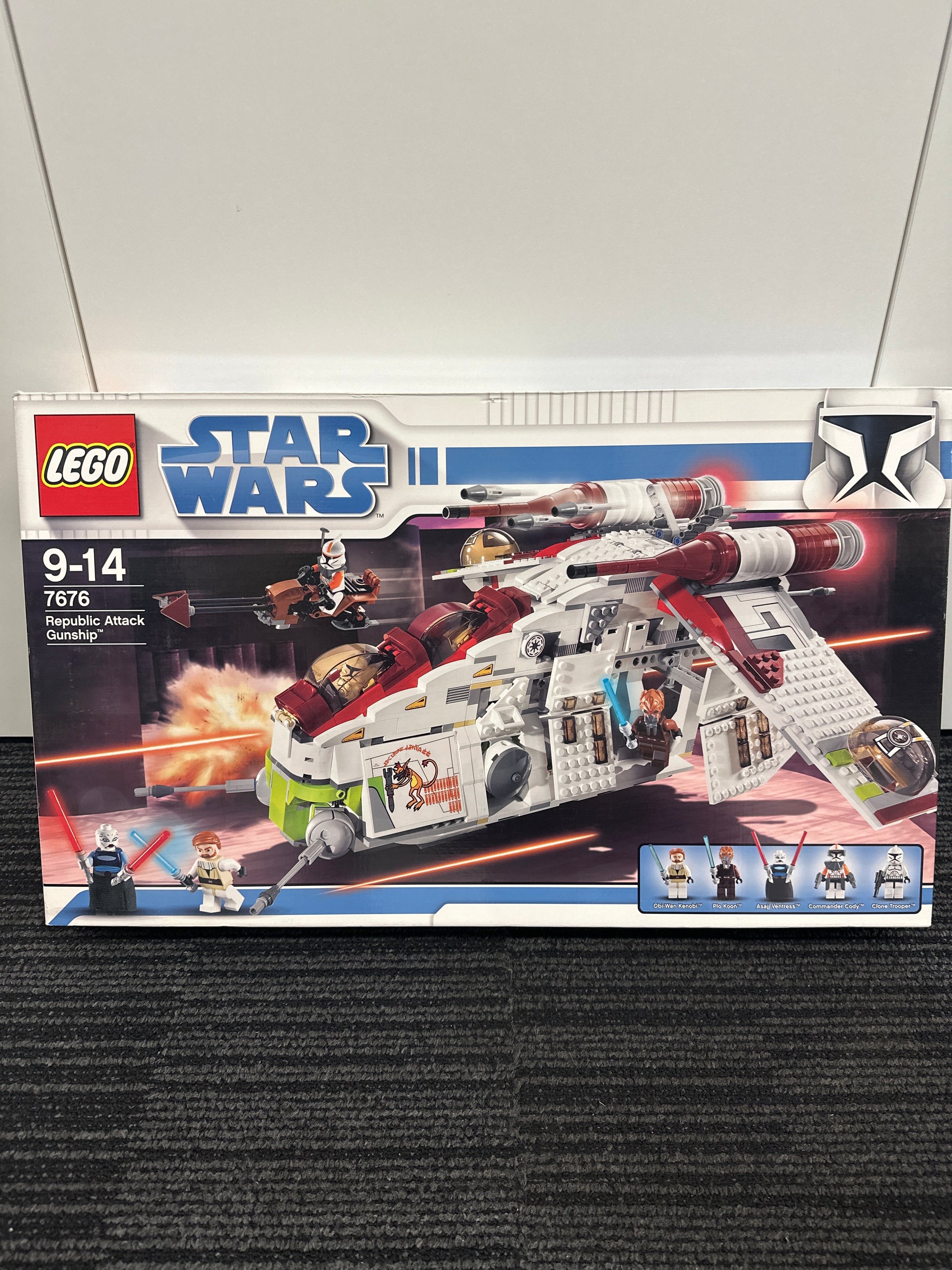 LEGO Star Wars. Republic Attack Gunship. 7676 – Brick Evolution