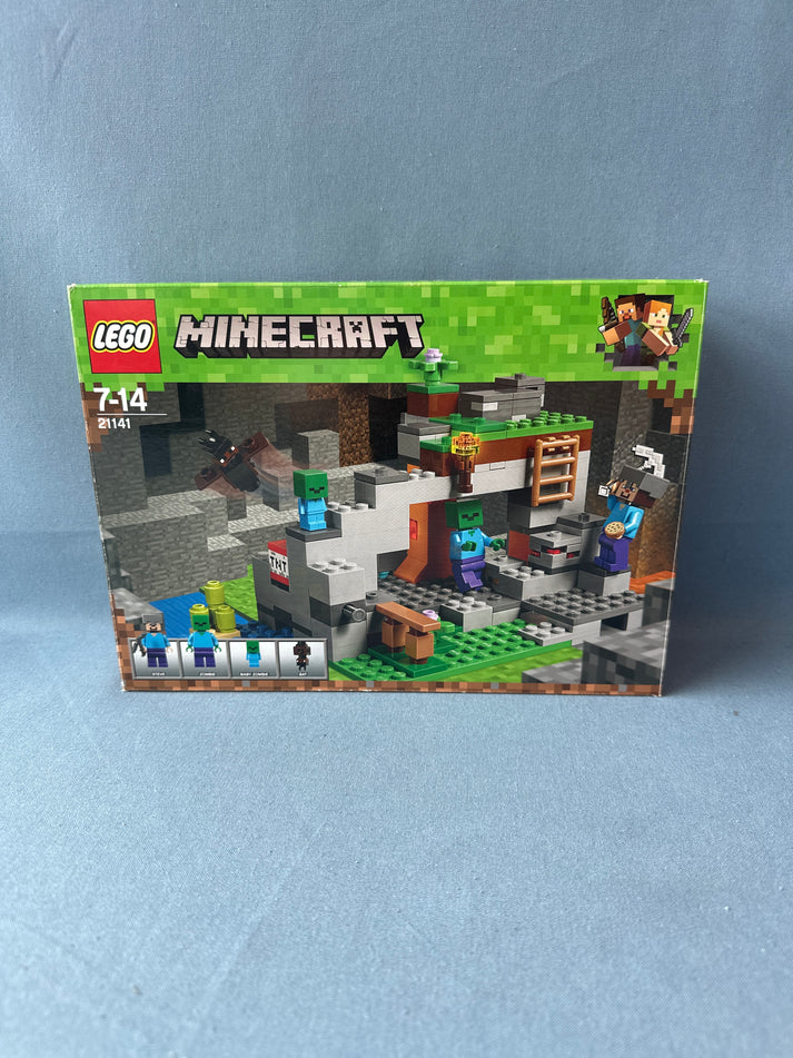 LEGO Minecraft. The Zombie Cave. 21141 (used) – Brick Evolution