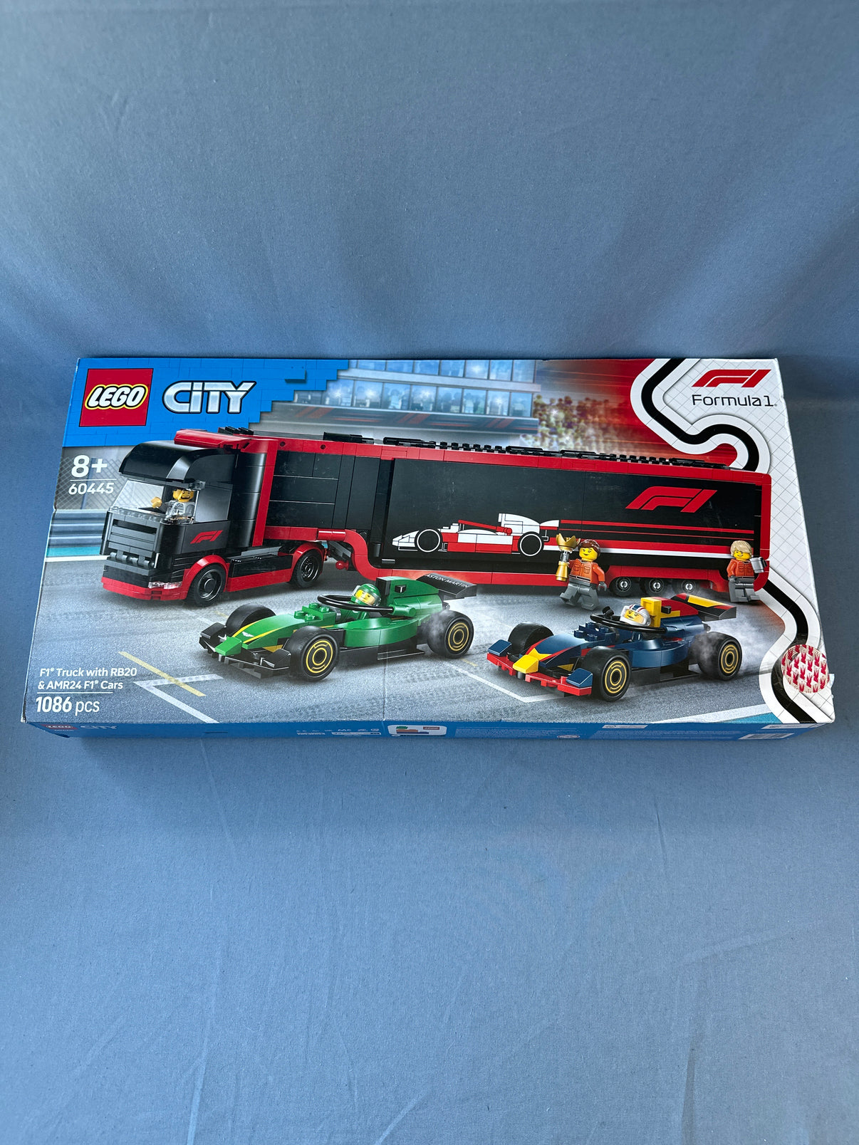 LEGO City. F1 Truck with RB20 & AMR24 F1 Cars. 60445 – Brick Evolution