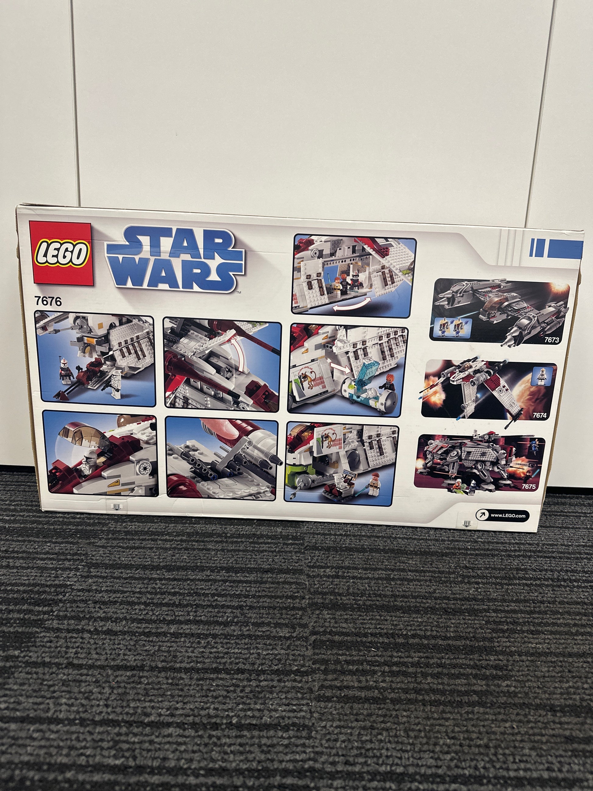 LEGO Star Wars. Republic Attack Gunship. 7676 – Brick Evolution